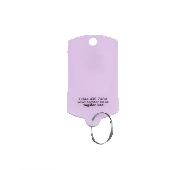 Key Ring Tags - Plain unprinted key tags plus pens - Tagster Ltd