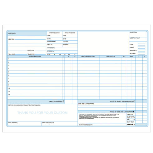 Worksheet Invoice - Tagster Ltd