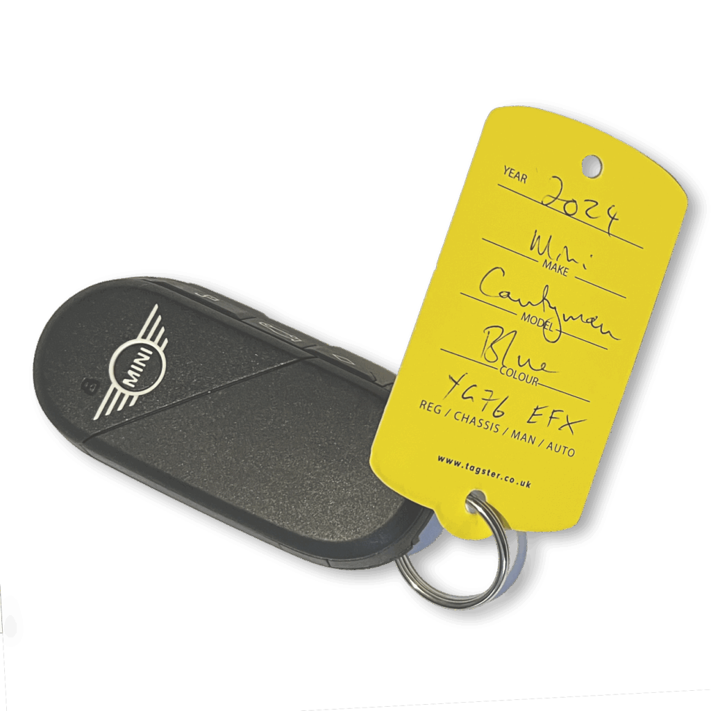 Tagster Key Tags - Motor Industry Plastic Key Tags